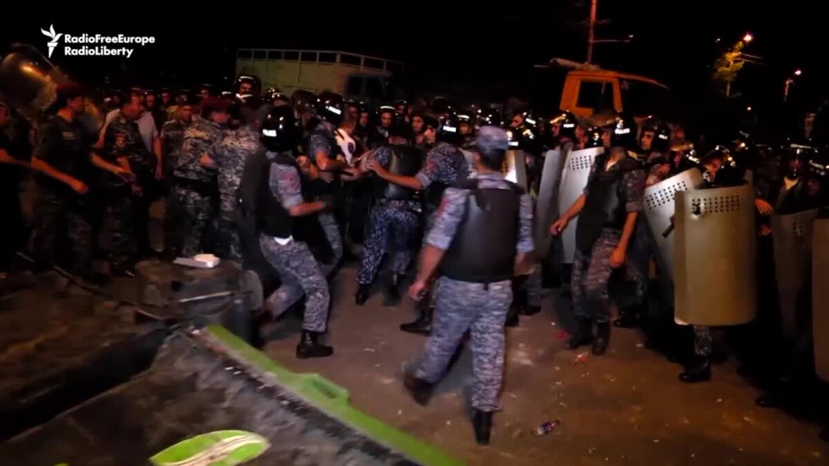 Armenian Protest Turns Violent: 25 Police, 20 Others Wounded