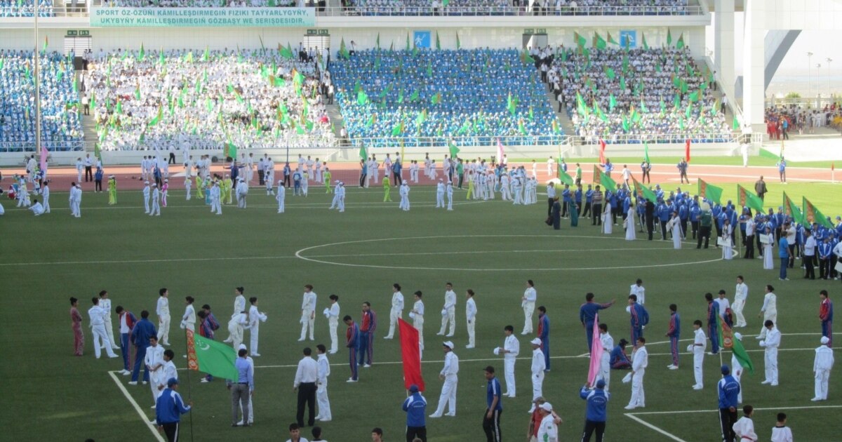 Silly Dictator Story #21: 'No Soccer Match, So Let's Practice Cheering'
