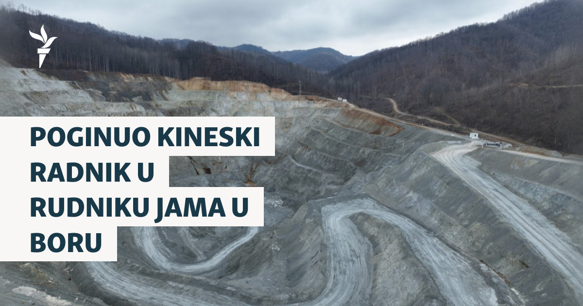 Poginuo kineski radnik u rudniku Jama u Boru