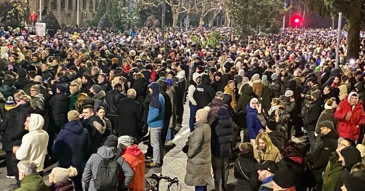 Thousands Rally In Montenegro Demanding Stronger Government Response To ...