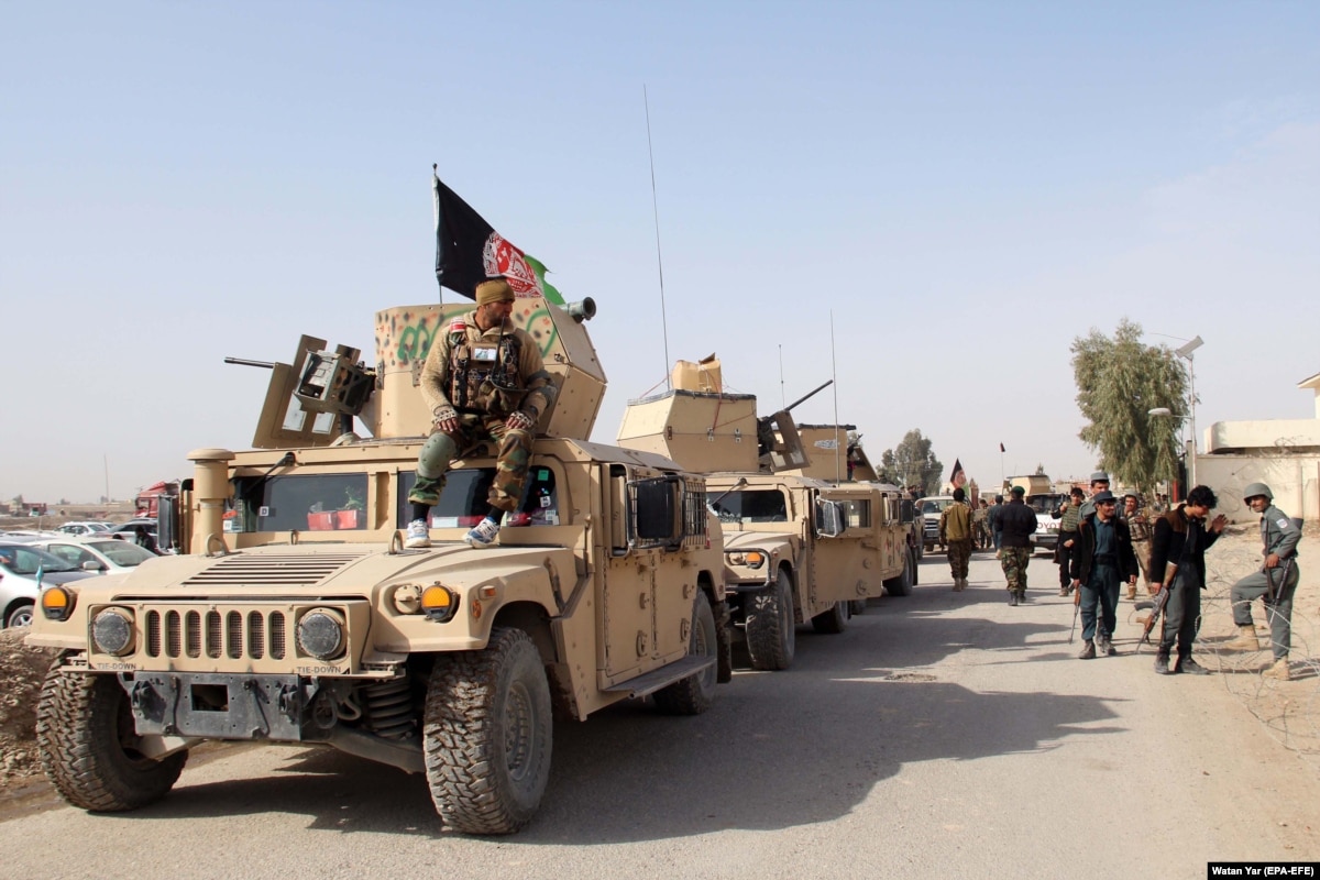 Taliban Attack Afghan Military Base In Helmand Province, Sparking Gunbattle