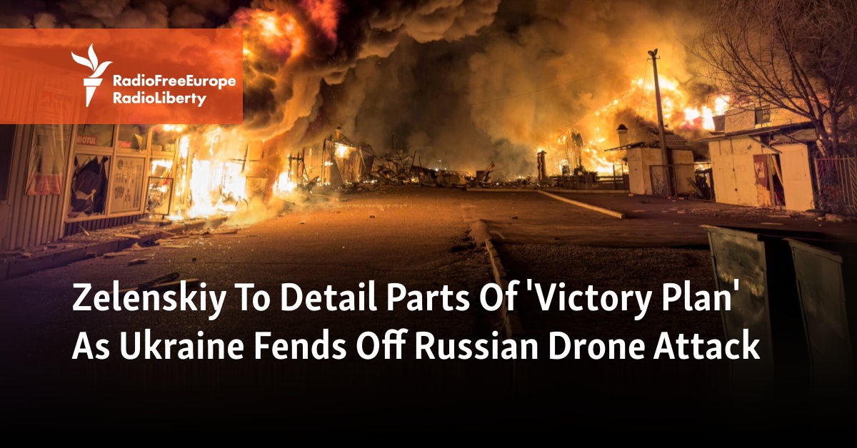 Zelenskiy Unveils 'Victory Plan' That Includes NATO Invite