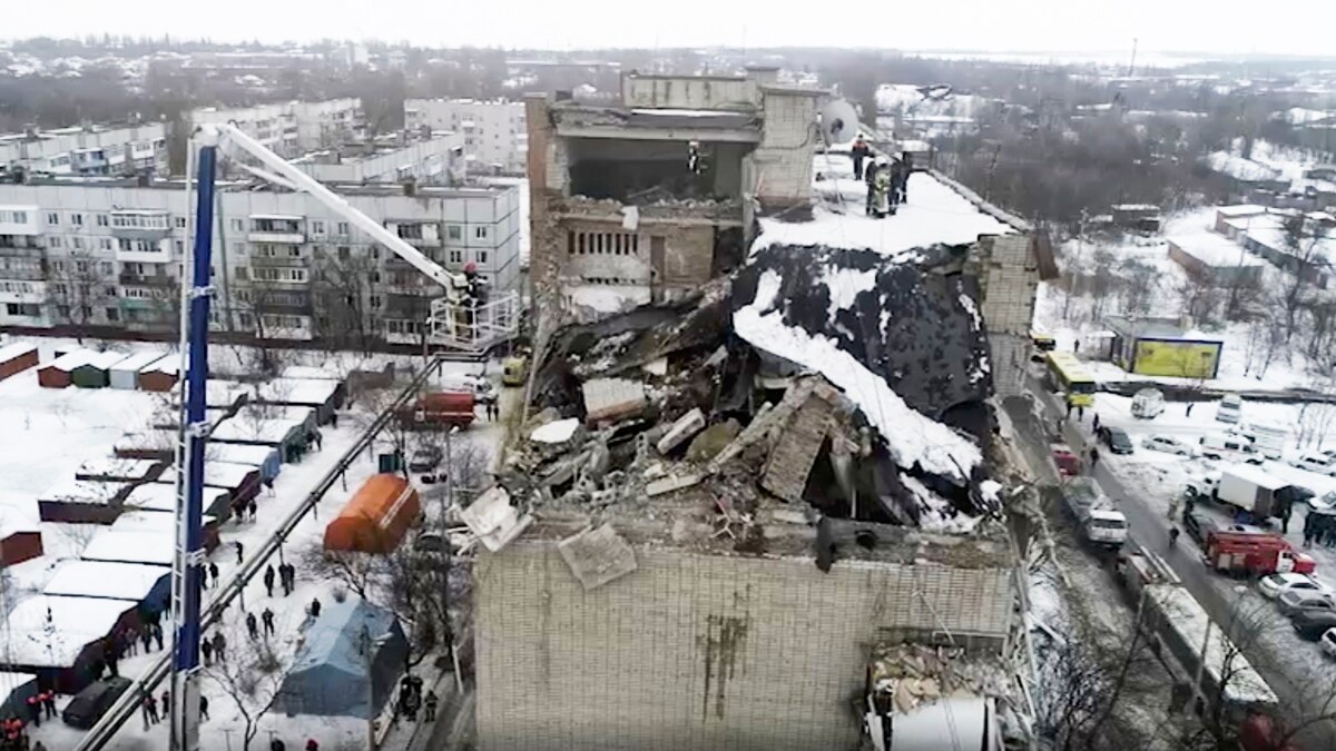 Two More Bodies Found In Debris Of Russian Apartment Block Hit By Explosion