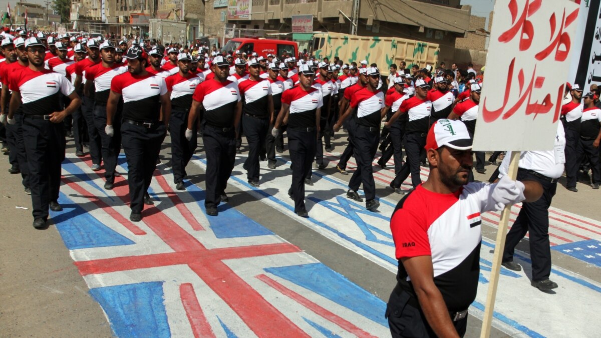 Thousands Of Sadr Followers Rally In Baghdad Against U.S. Presence