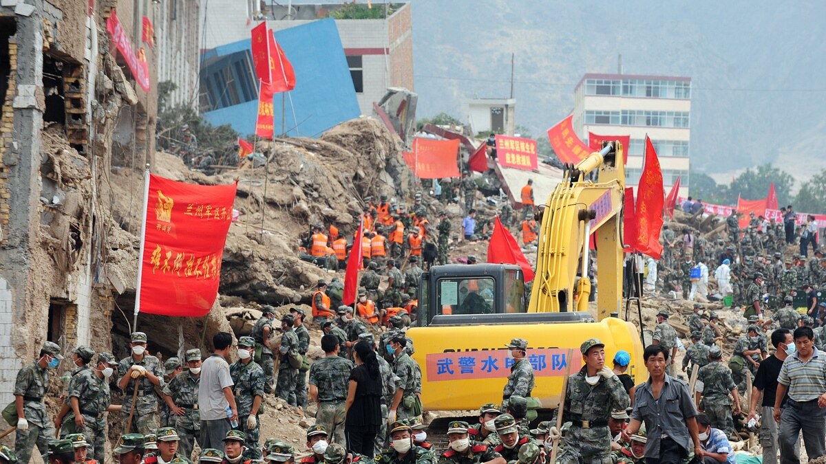 Rains Bring New Misery To China Mudslide Town
