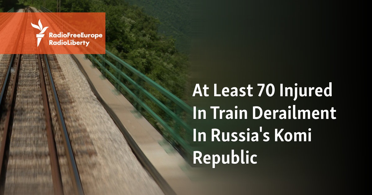 At Least 70 Injured In Train Derailment In Western Russia