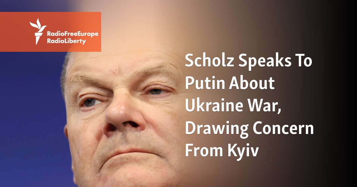 Scholz Speaks To Putin About Ukraine War, Drawing Concern From Kyiv