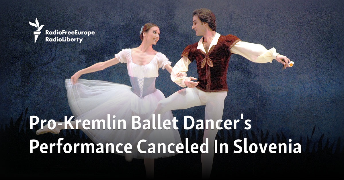 Pro-Kremlin Ballet Dancer's Performance Canceled In Slovenia