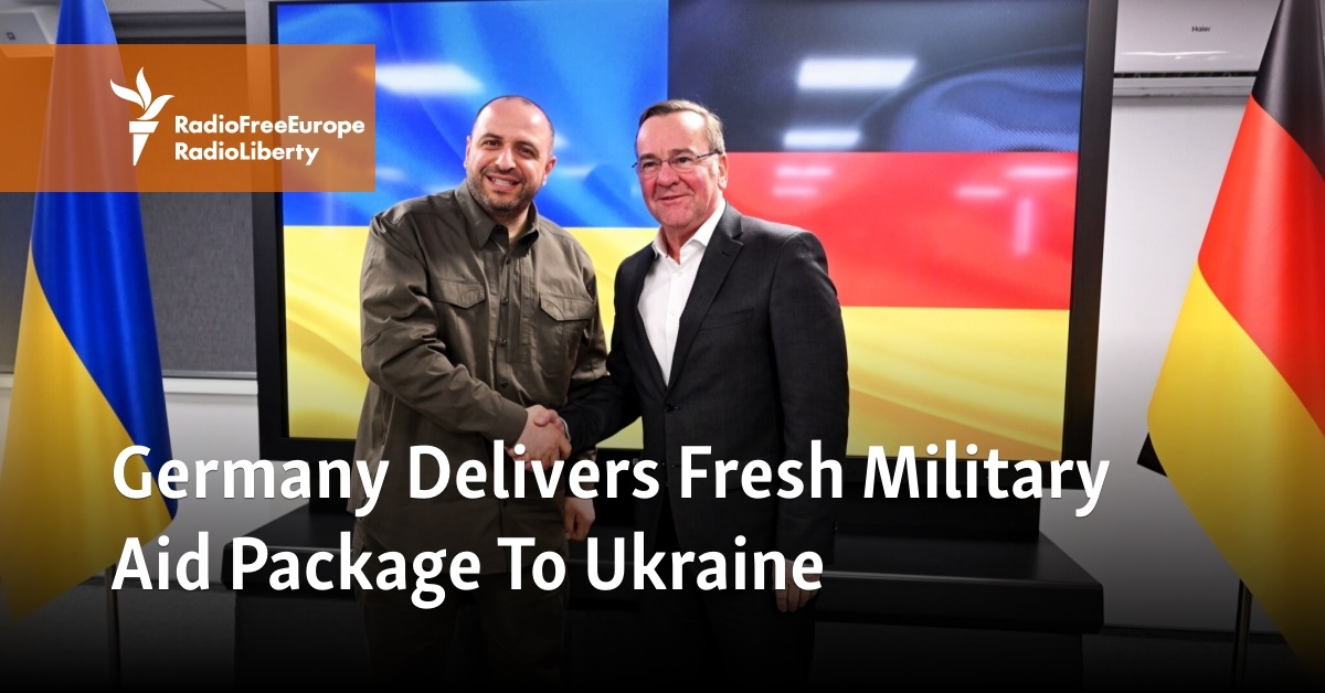Germany Delivers Fresh Military Aid Package To Ukraine