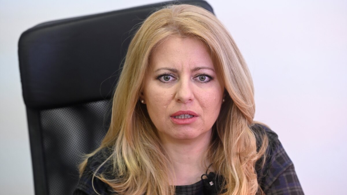 Political Newcomer Vies To Become Slovakia's First Female President