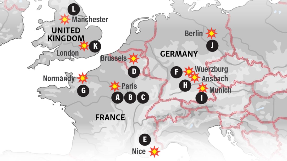 Deadly Attacks In Europe