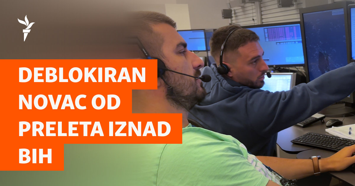 Deblokiran novac od preleta iznad BiH
