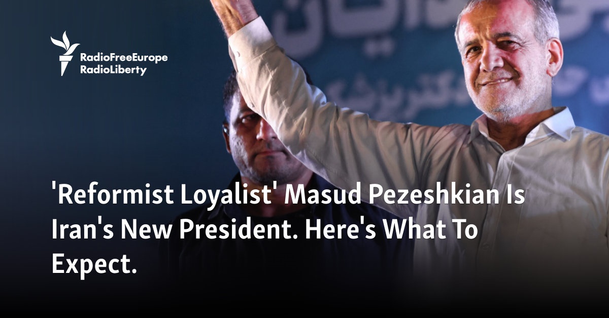 'Reformist Loyalist' Masud Pezeshkian Is Iran's New President. Here's ...