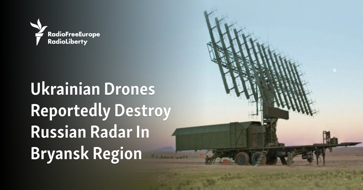 Russian Radar Destroyed By Ukranian Drones, Says Kyiv