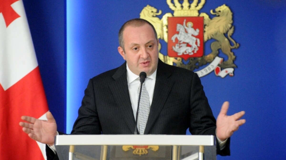 Georgia President To 'Thoroughly Consider' Putin Talks