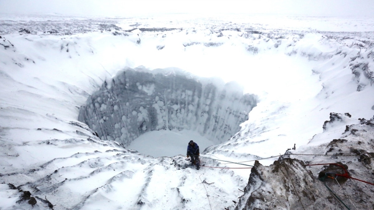 A Journey Into A Mysterious Siberian Crater
