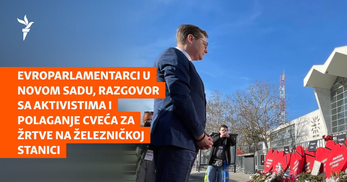 Evroparlamentarci u Novom Sadu, razgovor sa aktivistima i delegacijom ...