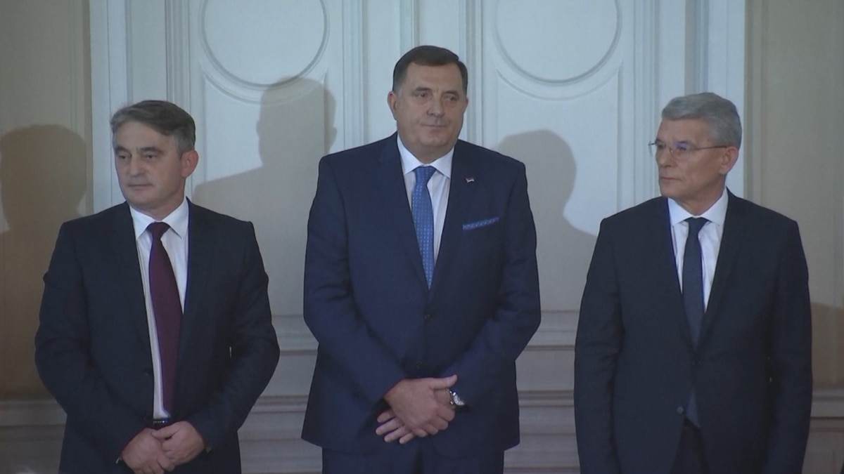 Serb Nationalist Takes Helm Of Bosnia's Tripartite Presidency