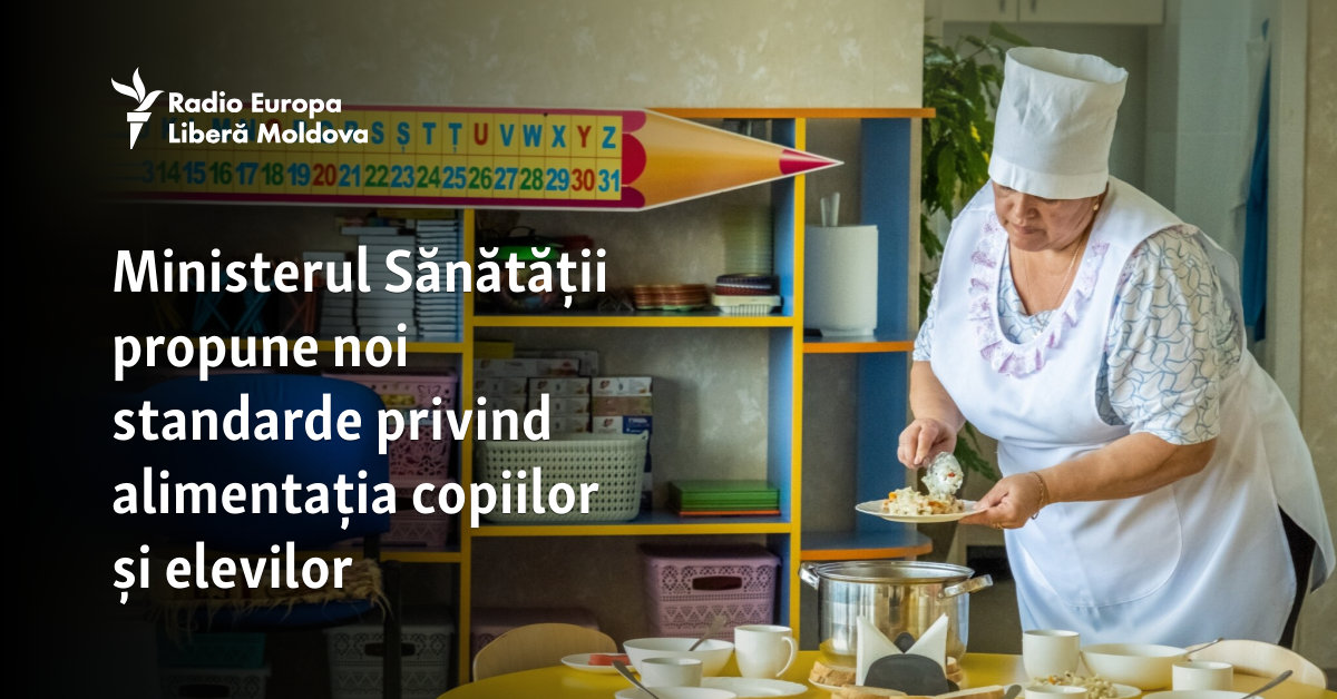 Ministerul Sănătății propune noi standarde privind alimentația copiilor ...