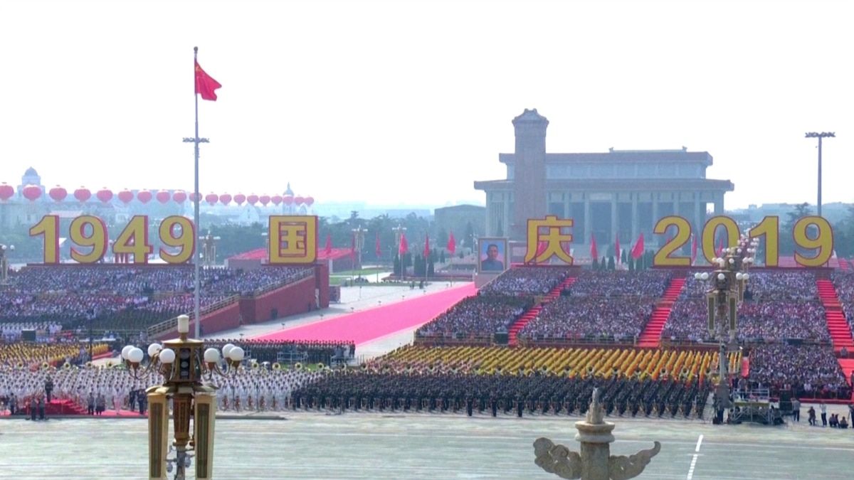 Xi Oversees Military Parade On Communist China's 70th Anniversary