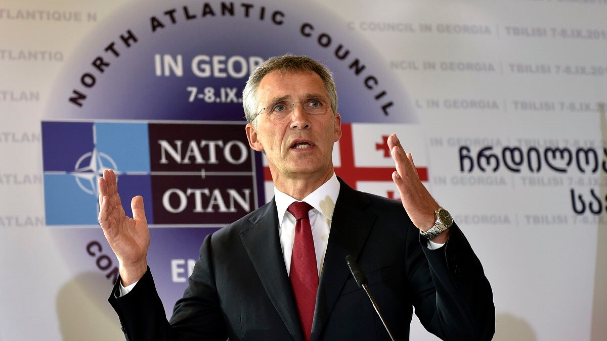 Heads Of NATO, EU Call For Strength But Dialogue With Russia