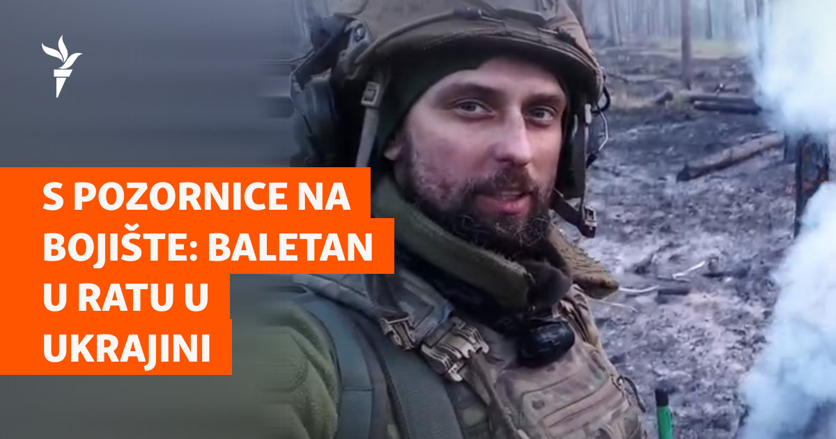 S pozornice na bojište: Baletan u ratu u Ukrajini