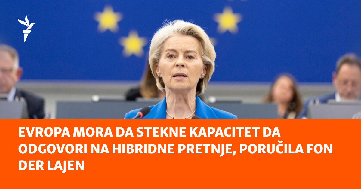 Evropa mora da stekne kapacitet da odgovori na hibridne pretnje ...