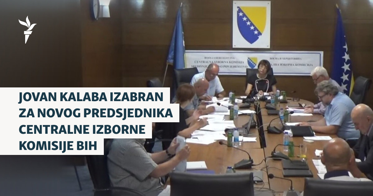 Etleboro.org - SIP-om BiH od 1. listopada predsjedava Jovan Kalaba