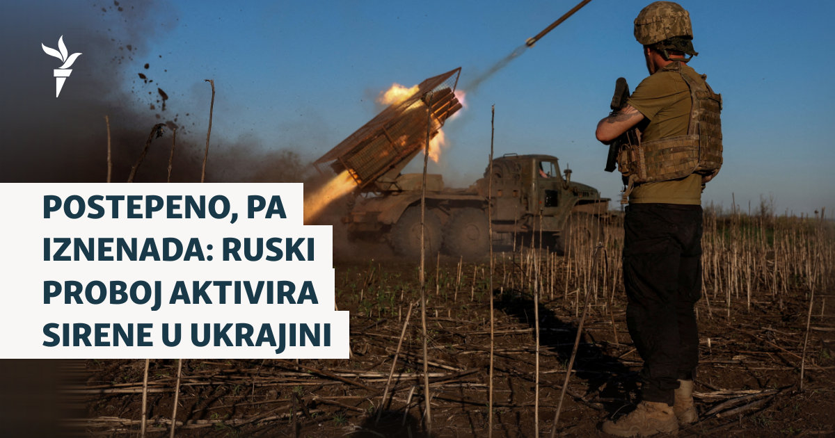 Postepeno, pa iznenada: Alarmantni ruski proboj u Ukrajini
