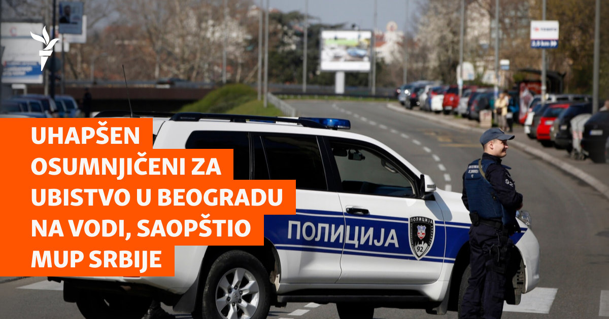 Uhapšen osumnjičeni za ubistvo u Beogradu na vodi, saopštio MUP Srbije