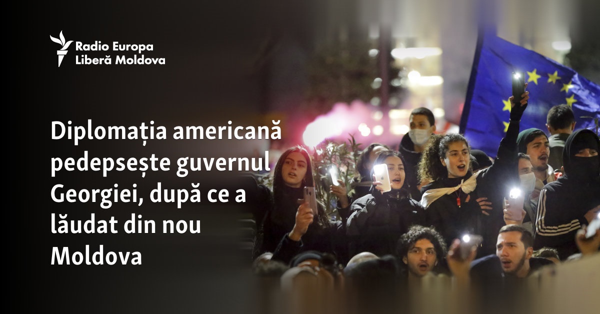Diplomația americană pedepsește guvernul Georgiei, după ce a lăudat din ...