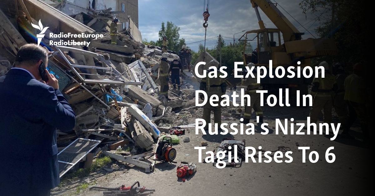 Gas Explosion Death Toll In Russia's Nizhny Tagil Rises To 6