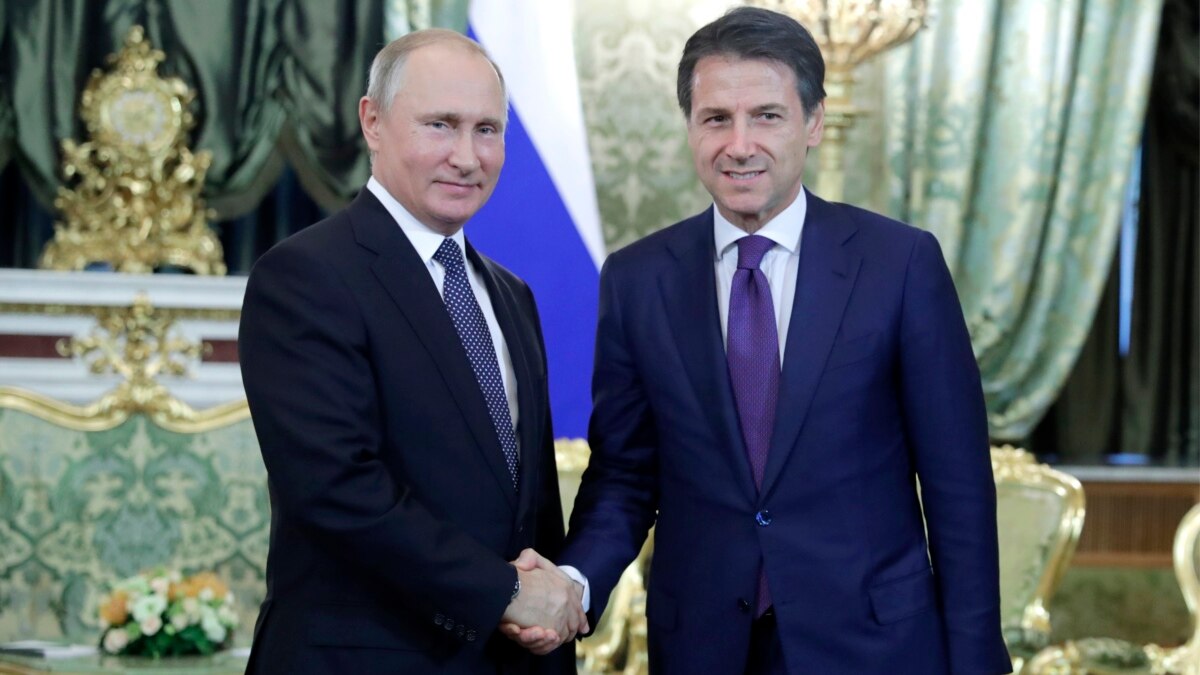 Putin Hosts Italy's Conte For Talks On Boosting Ties
