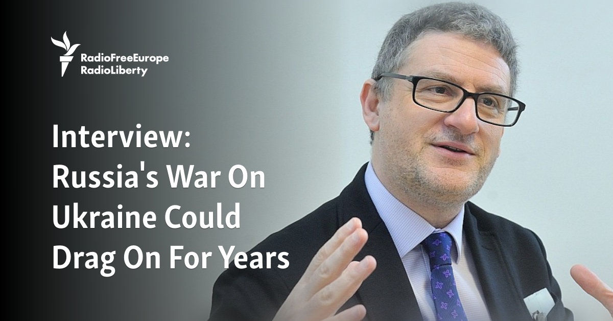 Interview: Russia's War On Ukraine Could Drag On For Years