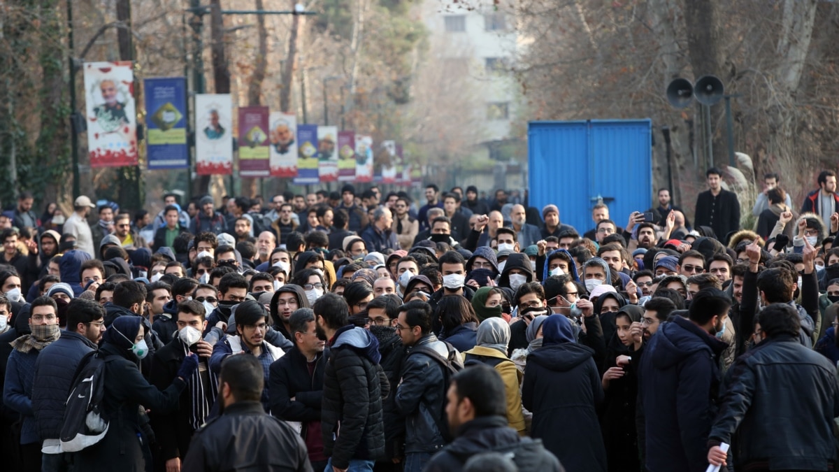 Iran Student Protests Continue In Universities On Fourth Day