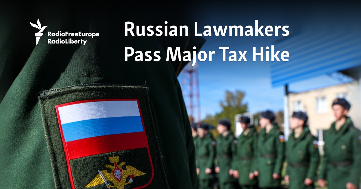 Russian Lawmakers Pass Major Tax Hike