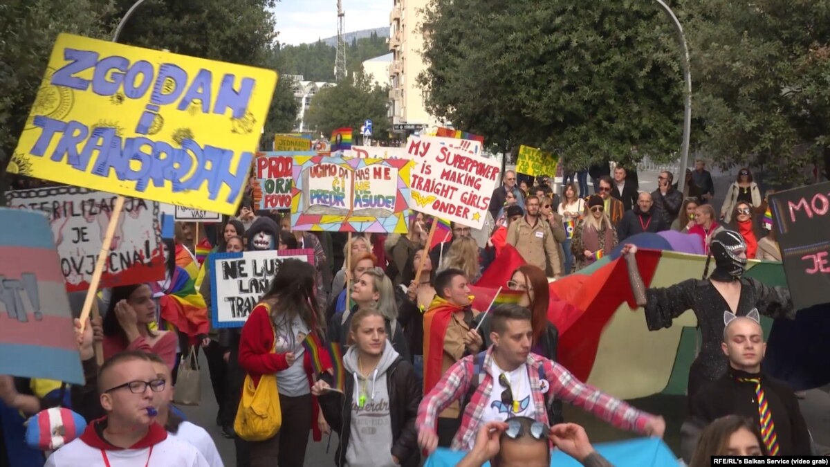 Montenegro Holds Sixth Annual Gay-Pride Event