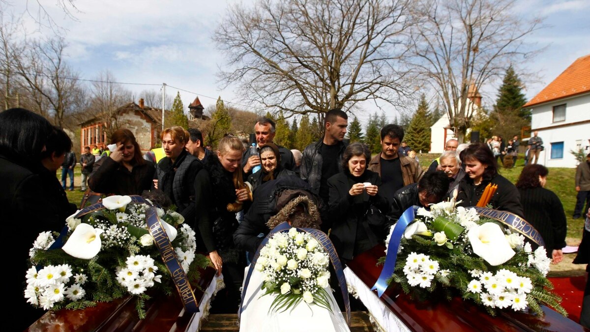 Hundreds Mourn As 13 Victims Of Shooting Rampage Buried