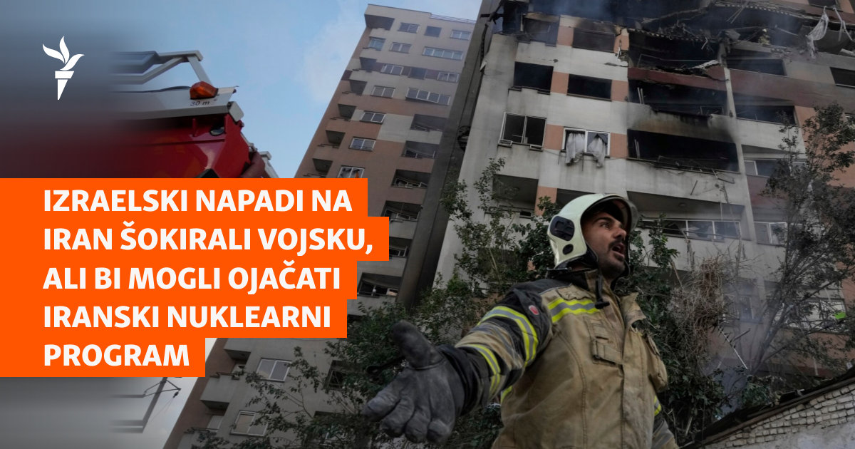 Izraelski napadi na Iran šokirali vojsku, ali bi mogli ojačati iranski ...