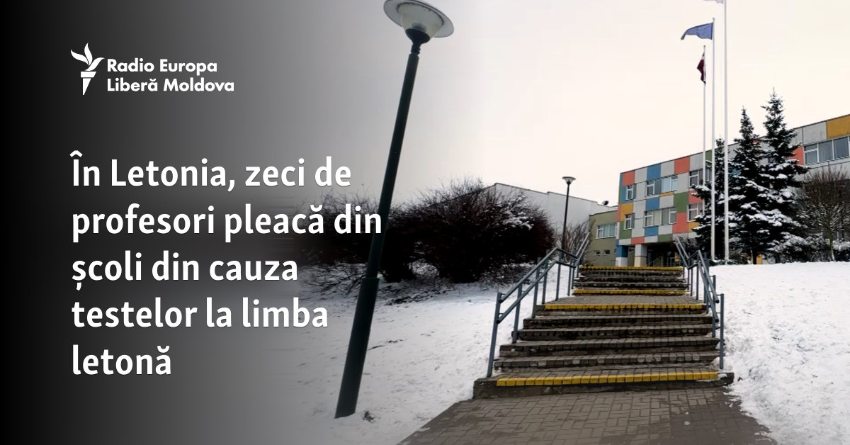 În Letonia, zeci de profesori pleacă din școli din cauza testelor la ...