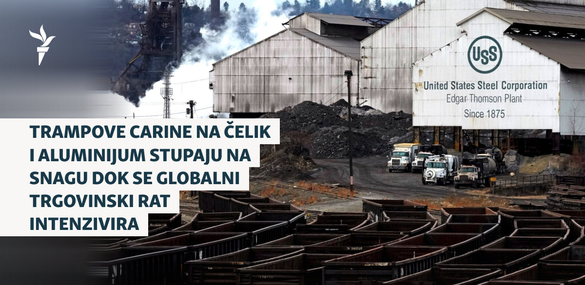 Trumpove carine na čelik i aluminijum stupile na snagu dok se globalni ...