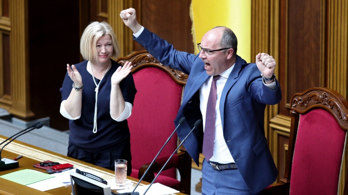 Ukraine Parliament Speaker Signs New Electoral Code Long Pushed For By ...