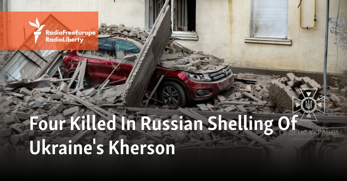 Five Ukrainians Killed In Kherson City, Sumy Region As Russia Steps Up ...