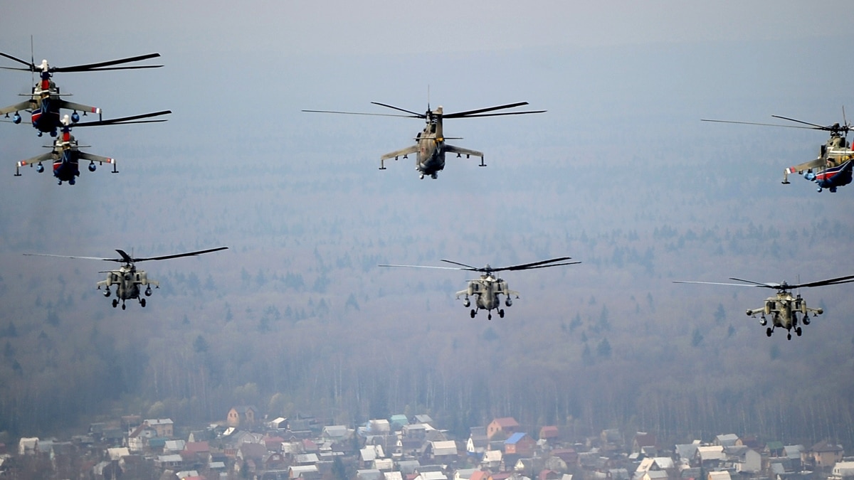 Russian Air Force Marks 100th Anniversary