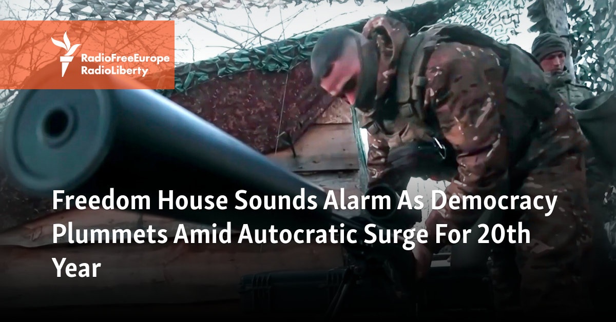 Freedom House Sounds Alarm As Democracy Plummets Amid Autocratic Surge ...