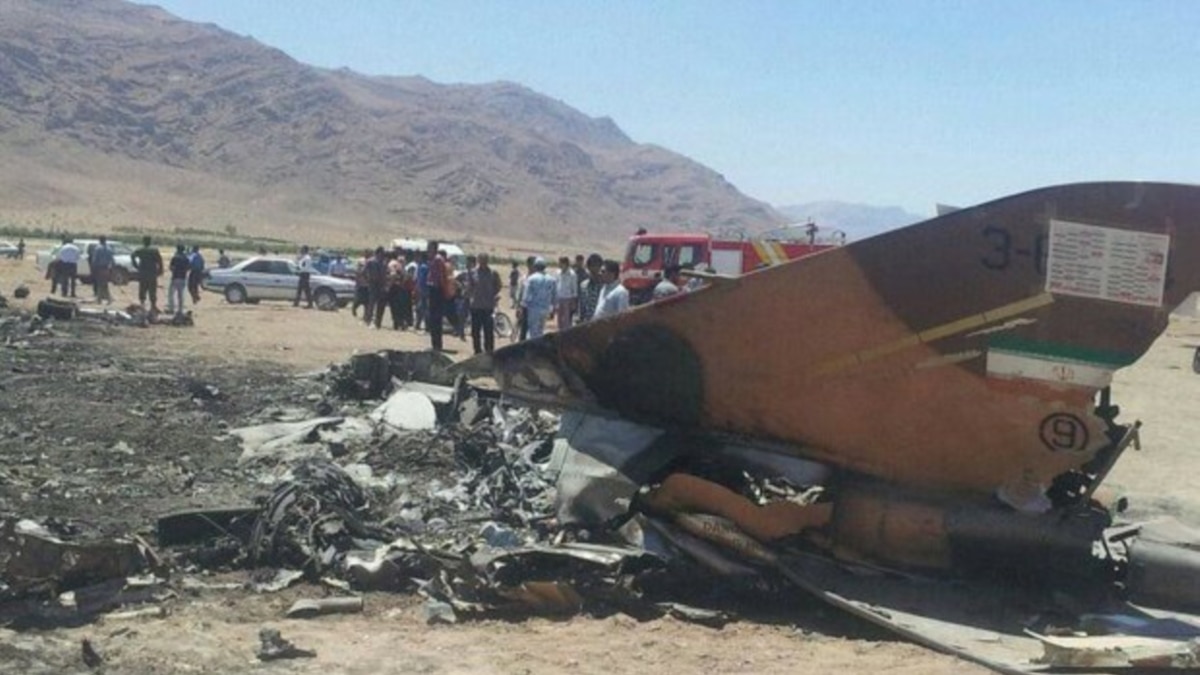 Iranian F5 Crashes, Pilot Killed, Co-Pilot Injured