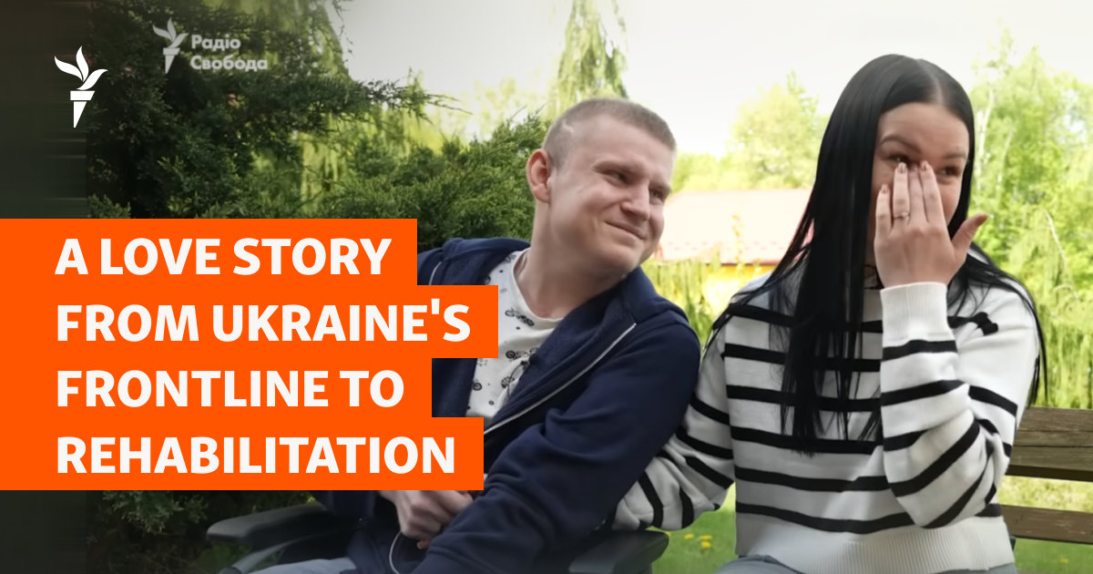 A Love Story From Ukraine's Front Line To Rehabilitation