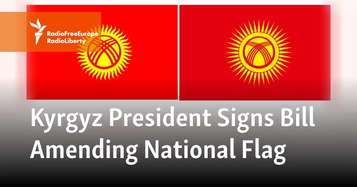 Kyrgyz President Signs Bill Amending National Flag