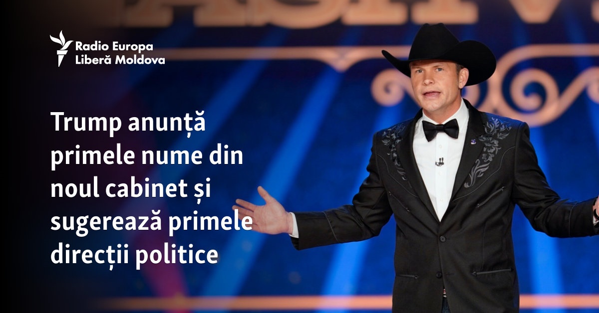 Trump anunță primele nume din noul cabinet și sugerează primele ...