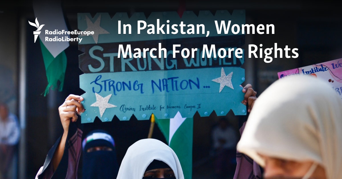 In Pakistan, Women March For More Rights